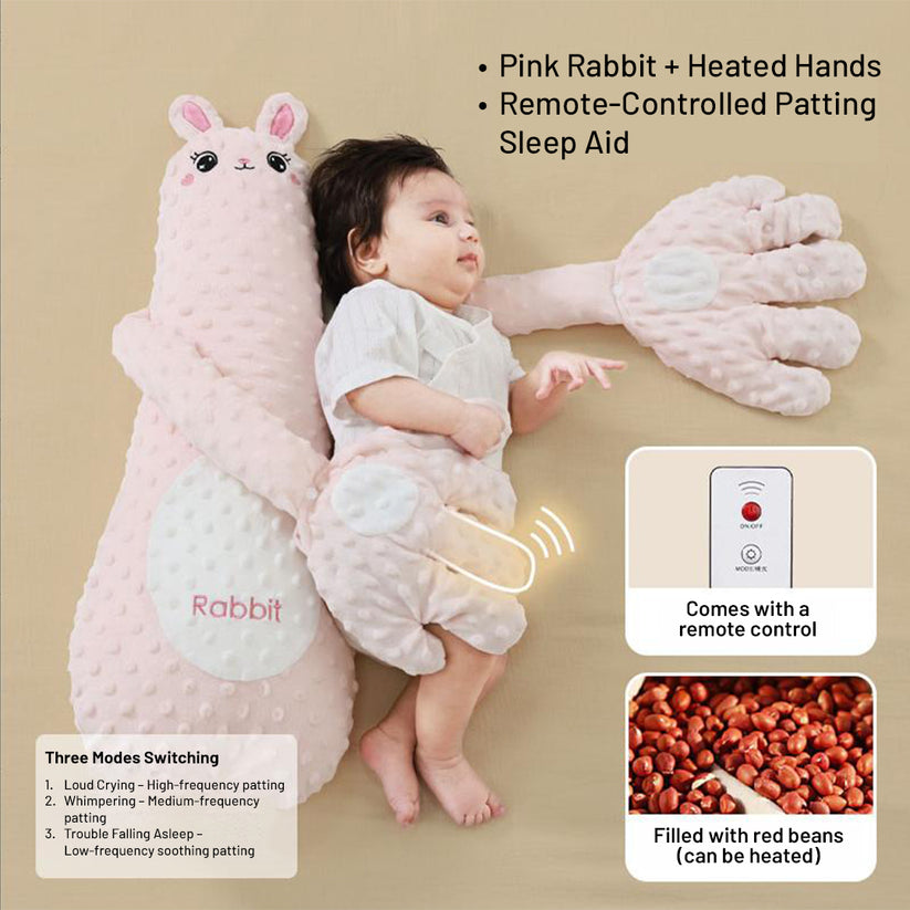 Baby Patter for Sleep, Baby Patting Sleeping Toy with Remote Control ...
