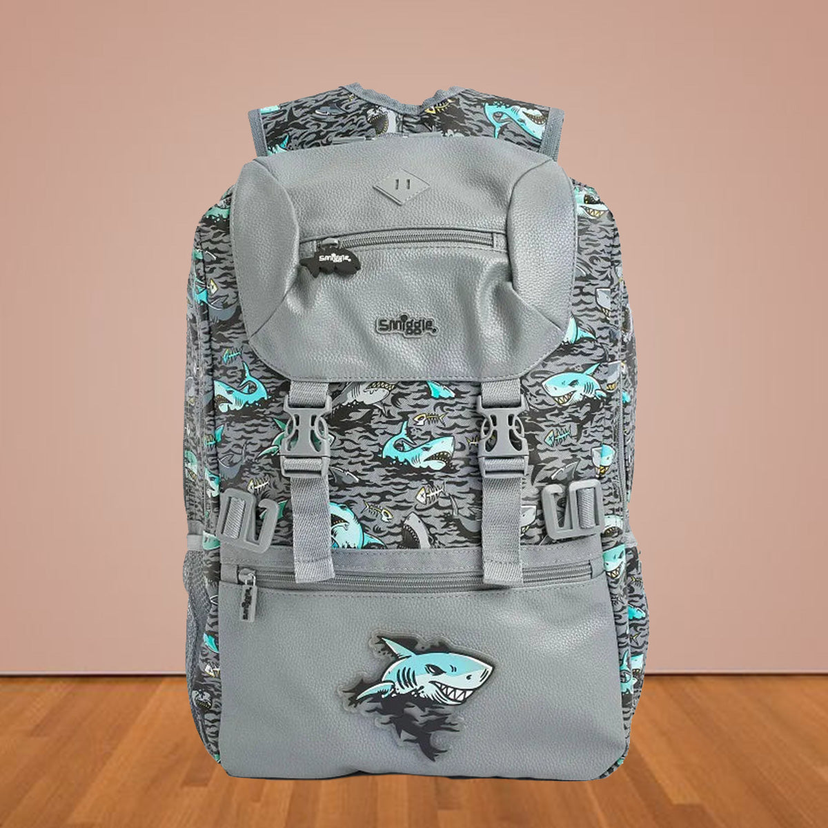 Big 18’’ Smiggle Shark Backpack - Luxury Quality – Kidspark