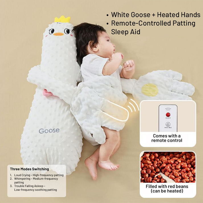 Baby Patter for Sleep, Baby Patting Sleeping Toy with Remote Control ...