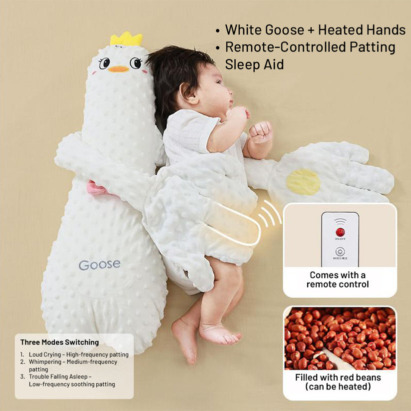 Baby Patter for Sleep, Baby Patting Sleeping Toy with Remote Control ...