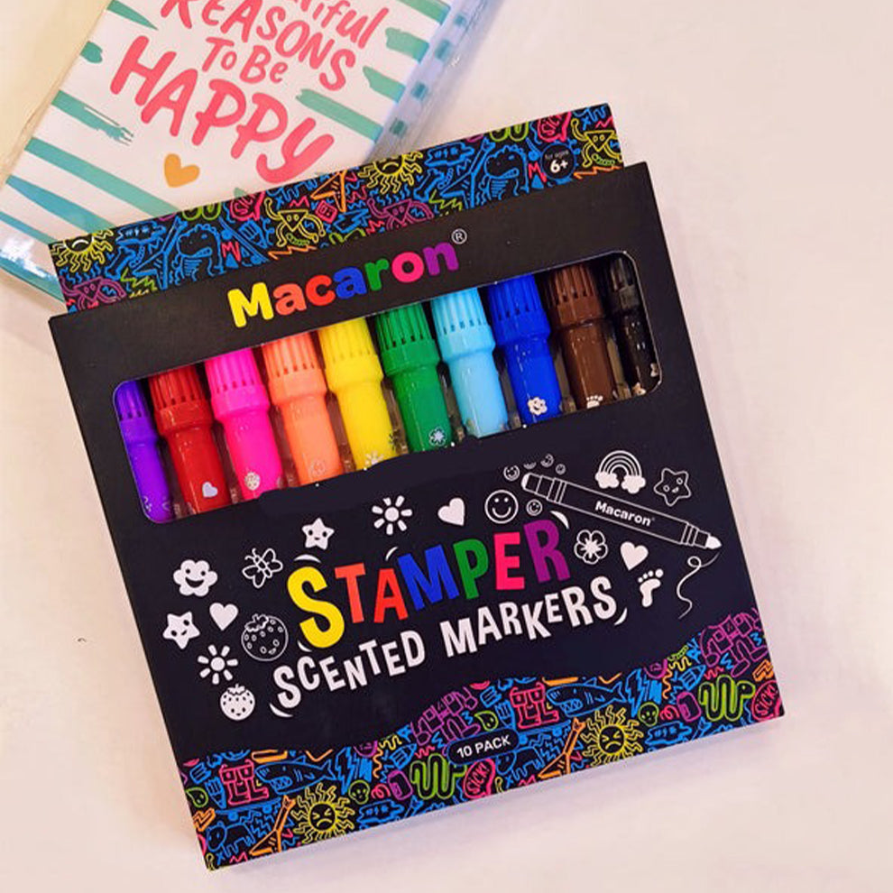 Macaron stamper scented markers – Kidspark